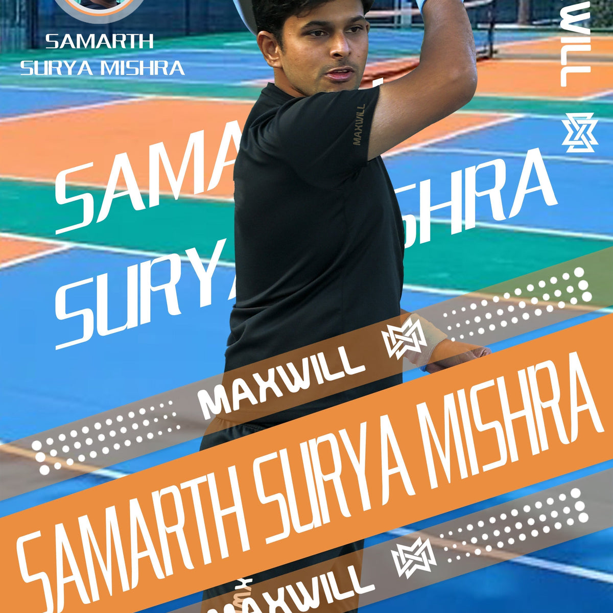 Maxwil Signs Pickleball Star Samarth Surya Mishra – Indian Champion Joins Team – Maxwill