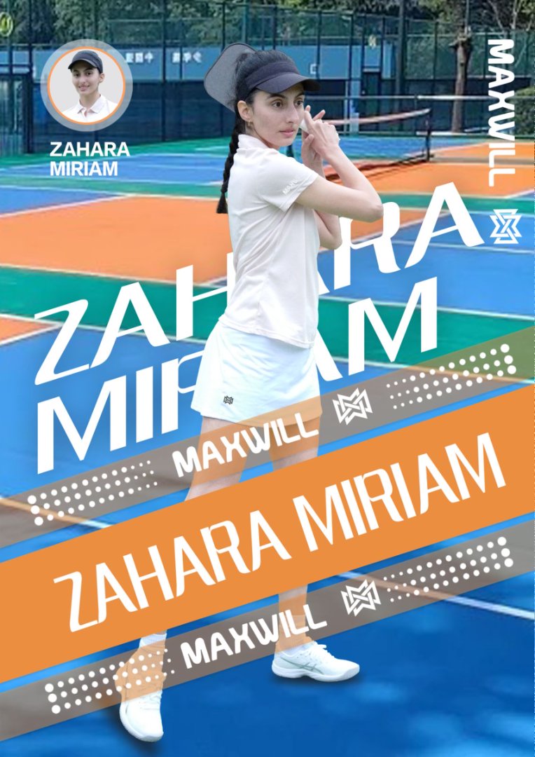 Zahara Miriam: Empowering the World of Pickleball – Maxwill